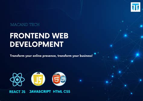 Do Front End Web Development In React Js And Javascript By Macandtech Fiverr