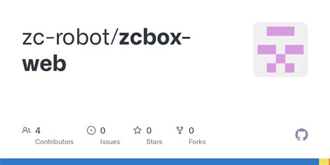 GitHub Zc Robot Zcbox Web