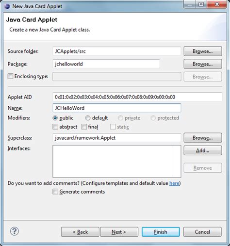 Planet Smart Cards Hello World Java Card Parte 2 Desenvolvendo E
