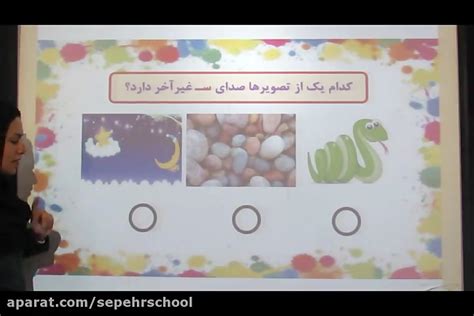 کلاس اول فارسی تشخیص نشانه سـ س