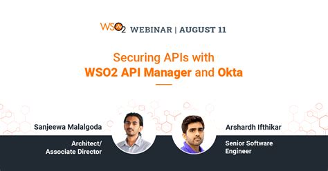 Securing Apis With Wso2 Api Manager And Okta