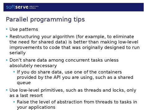task parallel library data parallelism patterns презентация доклад