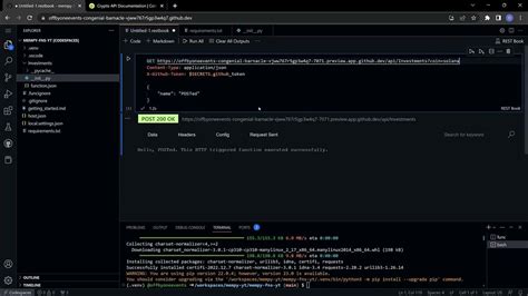 02 Developing Azure Functions In Github Codespaces Youtube