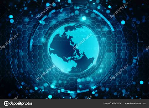 Global Network Connection Concept Big Data Visualization Social Network