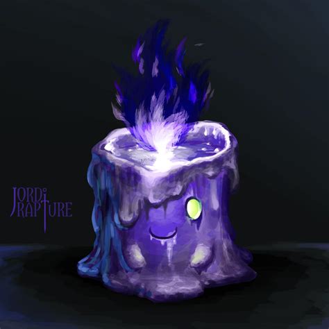 Spooky Realistic Litwick Oc Rpokemon