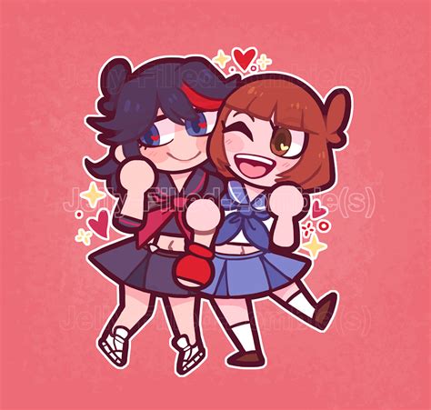 Chibi Ryuko And Mako By Jelly Filled Zombies On Newgrounds Chibi Ryuko And Mako By Jelly Filled Zombies On Newgrounds