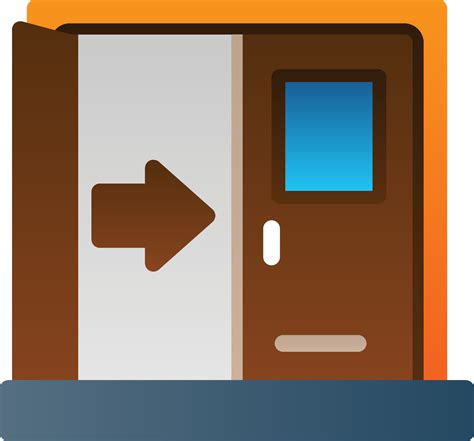 Exit Vector Icon Design 16424800 Vector Art At Vecteezy