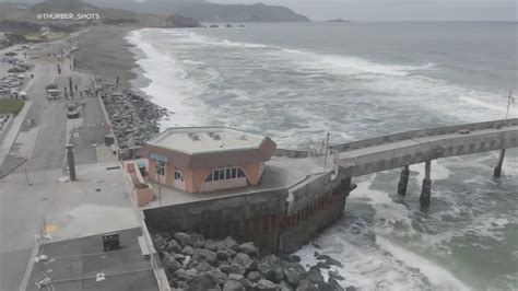 Community Shares Memories As Iconic Pacifica Pier Slips Closer To Sea