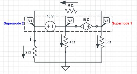 Find The Current Using Nodal Analysis