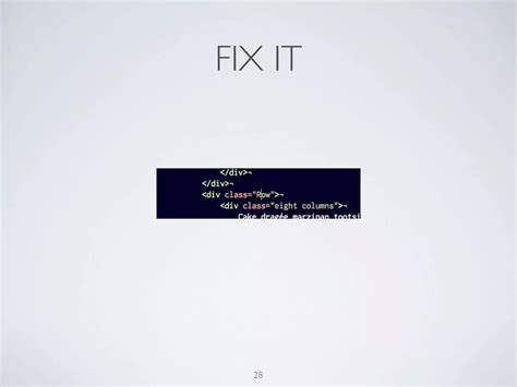 Getting Started With CSS Frameworks Using Zurb Foundation PPT