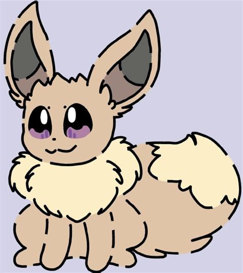 Drew Eevee And Vaporeon In A Soft Artstyle R Eevee