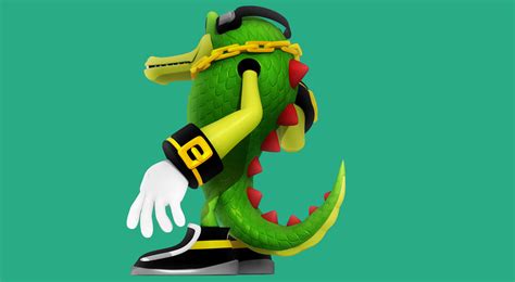 Download Vector The Crocodile Smiling In Style Wallpaper