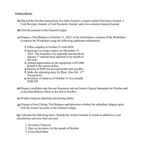 Solved Payable Subsidiary Ledger Balances Related To Both