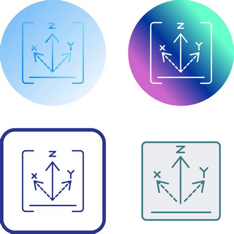 Axis Icon Design 45544274 Vector Art At Vecteezy