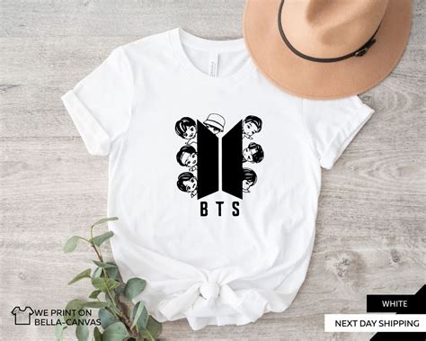 Adorable Tinytan Bts Members Hiding Behind The Shirt Sold By Douglas
