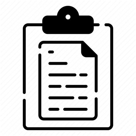 Clipboard Document Task List Notes To Do Icon Download On