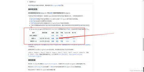 unity 机器学习 ml agents 基础 unityagents csdn博客