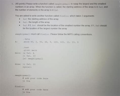 solved 3 40 points please write a function called