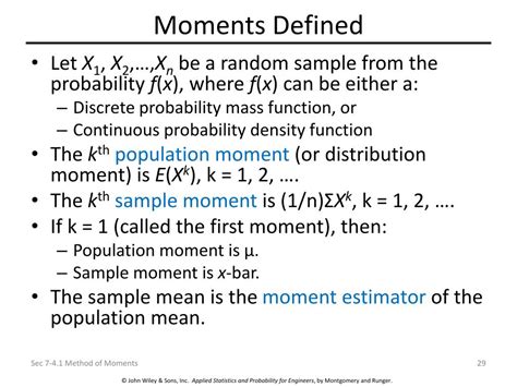 Ppt Sampling Distributions And Point Estimation Of Parameters
