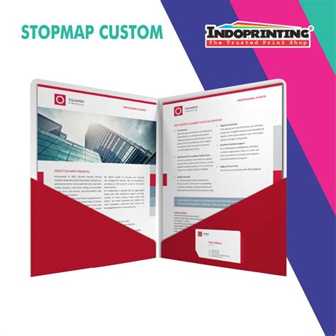 Indoprinting Stopmap Custom Ukuran A4