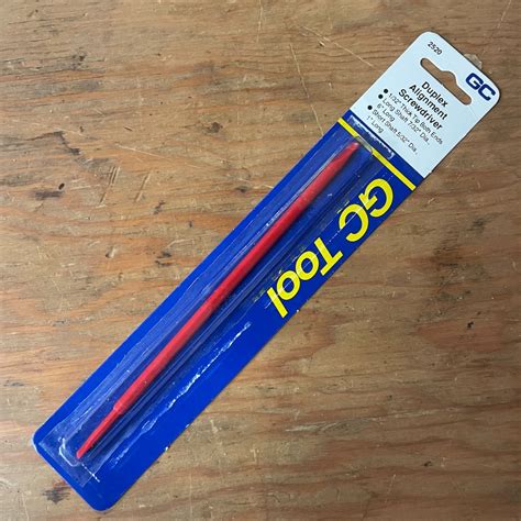 Gc Tool Duplex Alignment Screwdriver 2520 Harry J Epstein Co