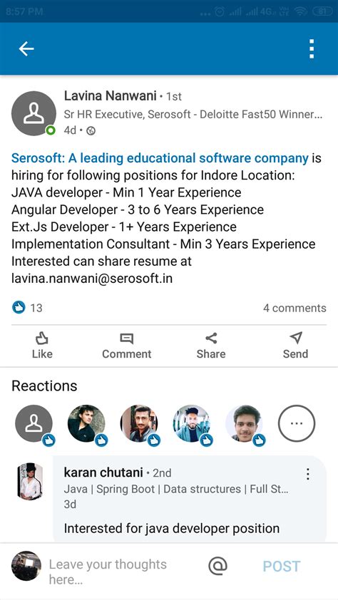 Recent Job Details For Qaweb Developerandroidjavapython And Php Web Developer