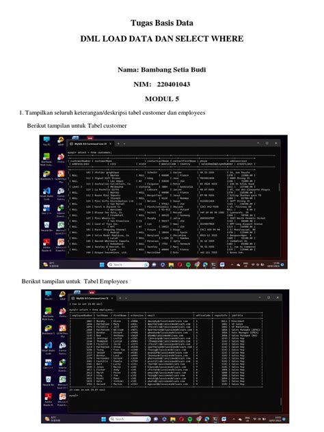 Dml Dan Select Where Pdf