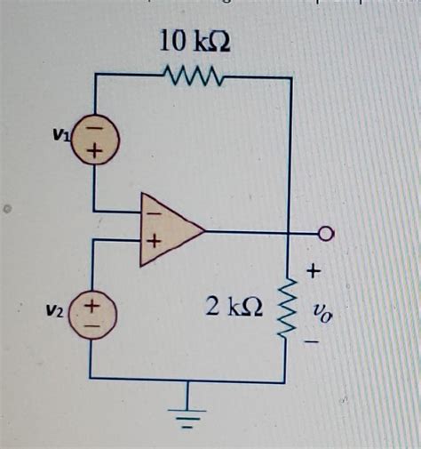 Solved Calculate The Output Voltage Of The Op Circuit Chegg Com