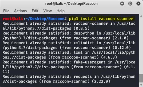 Raccoon Outil De Collecte Dinformations Dans Kali Linux Stacklima