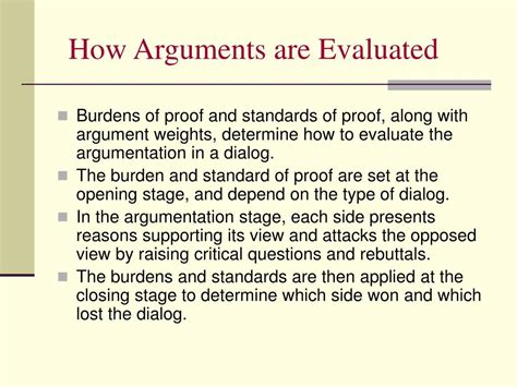 Ppt Elements And Methods Of Argumentation Theory University Of Padua