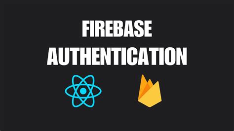 React Firebase Authentication Tutorial In 9 Min Youtube