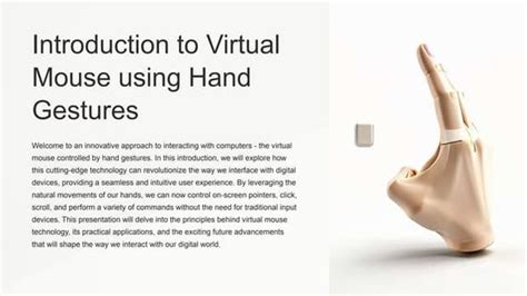 Gesture Recognition Technology Seminar Ppt Ppt
