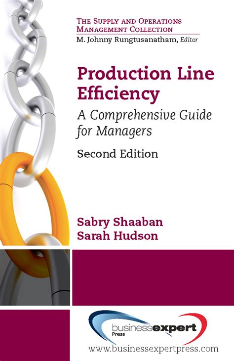 Production Line Efficiency Second Edition