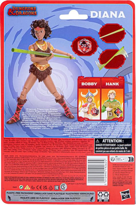 Dungeons And Dragons Cartoon Classics 6 Inch Scale Diana The Acrobat