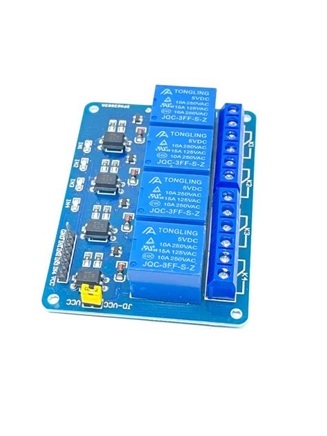 MÓDULO RELE 4 CANAIS 5V