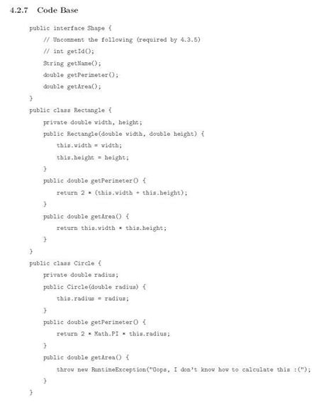 Using AspectJ Introduce Shape As A Parent Interface Chegg