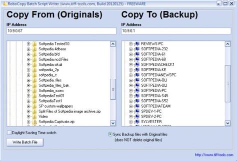 Robocopy Batch Script Writer Download Softpedia