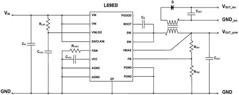 Steval L6983iv1 Synchronous Iso Buck Eval Board Stmicro Mouser