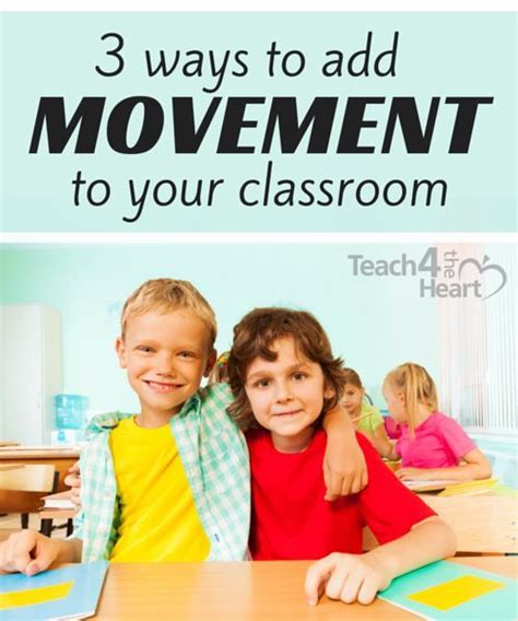 3 Ways To Add Movement To The Classroom Artofit