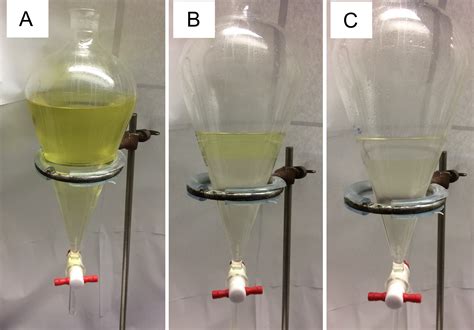 Separatory Funnel Organic Layer
