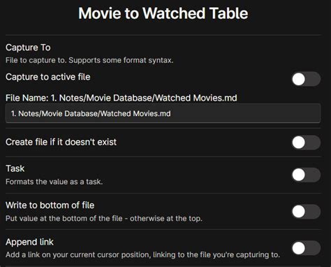 Import Letterboxd And IMDb Lists And Create Movie Database As Markdown