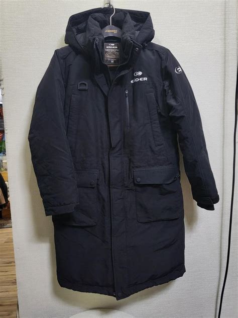 아이더 다운점퍼 남녀공용 롱패딩 S 세컨웨어 헬로마켓