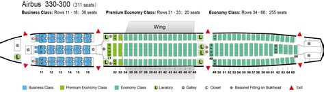 Airbus A330 Seating