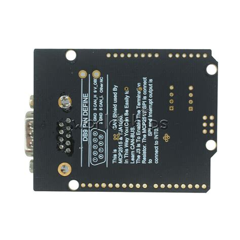 Mcp2515 Ef02037 Tja1050 Can Bus Shield Receiver Spi Ubuy India