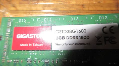 Yahoo オークション 【メモリ Ddr3】gigastone 8gbx2枚 16gb Kit D