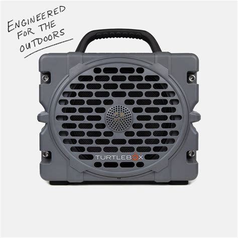 The Turtlebox Grande Loud Outdoor Waterproof Bluetooth Speaker