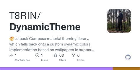 Github T8rindynamictheme 🎨 Jetpack Compose Material Theming Library Which Falls Back Onto A