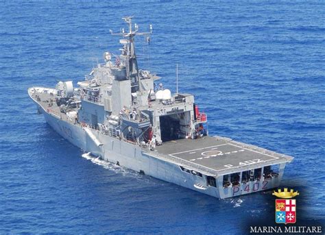 Italian Navys Cassiopea Class Patrol Boat Libra P 402 Rescued Almost