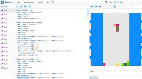 Nowy Tetris Game In Python Youtube