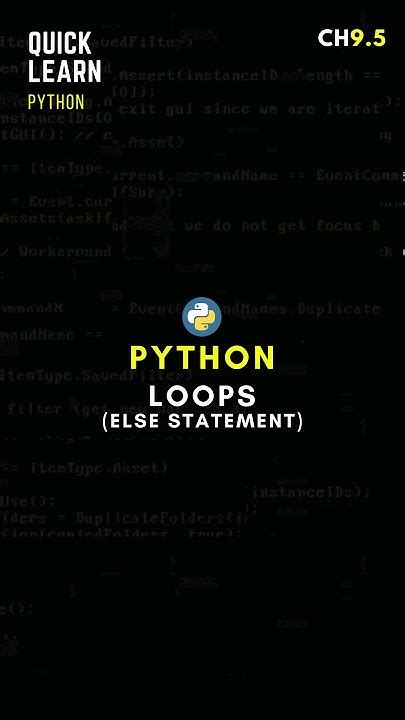 python loops else statement python codingshorts loops pythonforbeginners shorts youtube